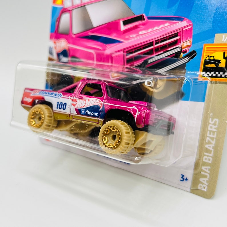 1987 Dodge D100 Hot Wheels Baja Blazers Series Diecast Pink - Etsy