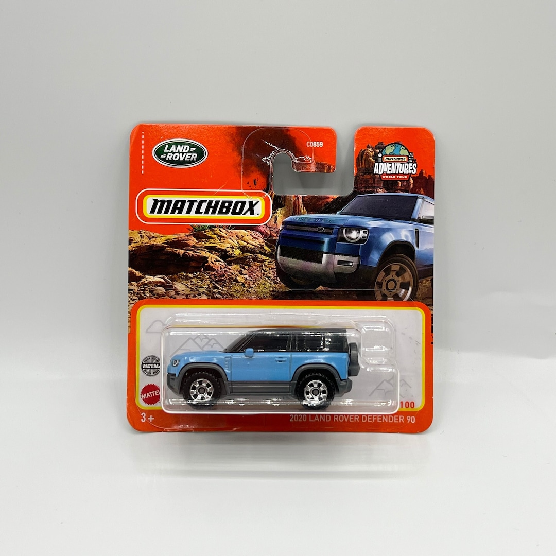 Land Rover Defender 90 - Matchbox Adventures, Diecast Mini 2 Doors SUV ...