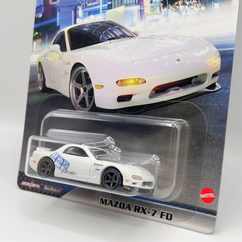 Mazda RX-7 FD Hot Wheels Premium Fast & Furious Series Model, Rare ...