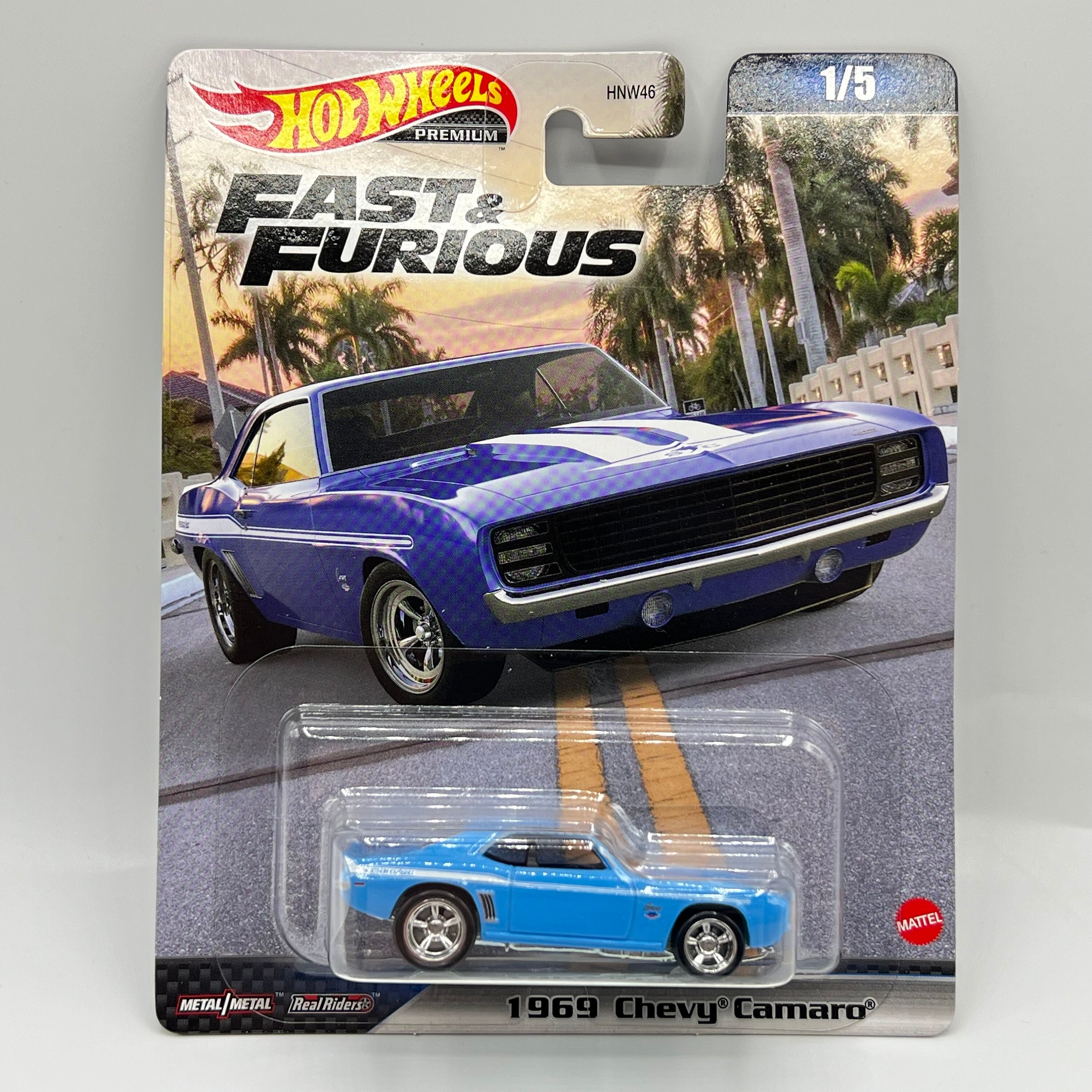 1969 Chevy Camaro Hot Wheels Premium, Fast & Furious Rare Find Diecast ...