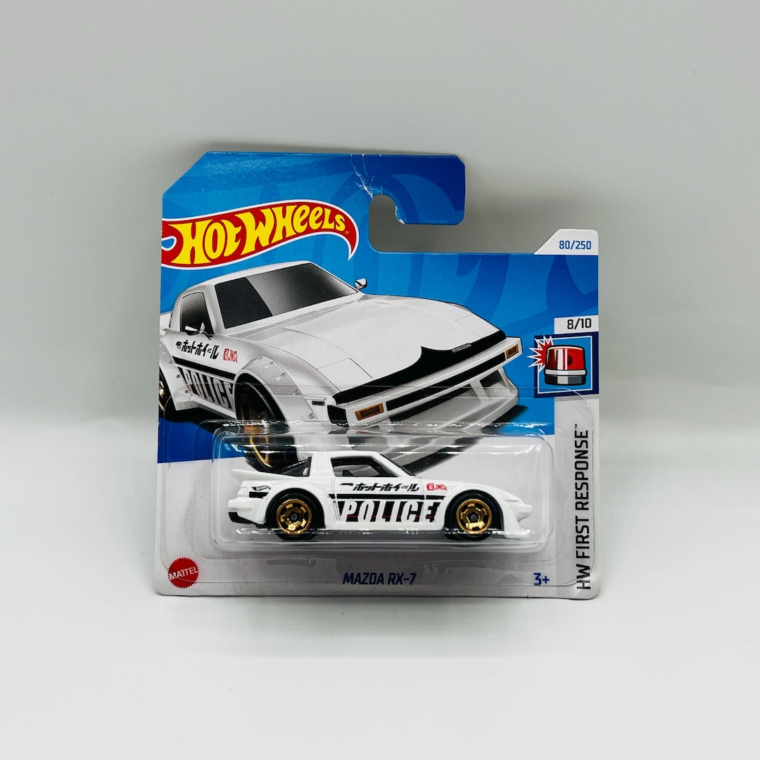 Mazda RX-7 - Hot Wheels First Response, Diecast Japan Street Racecar ...