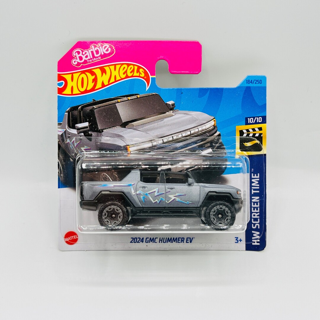 GMC Hummer EV Hot Wheels Screen Time, Diecast Barbie Movie Car ...