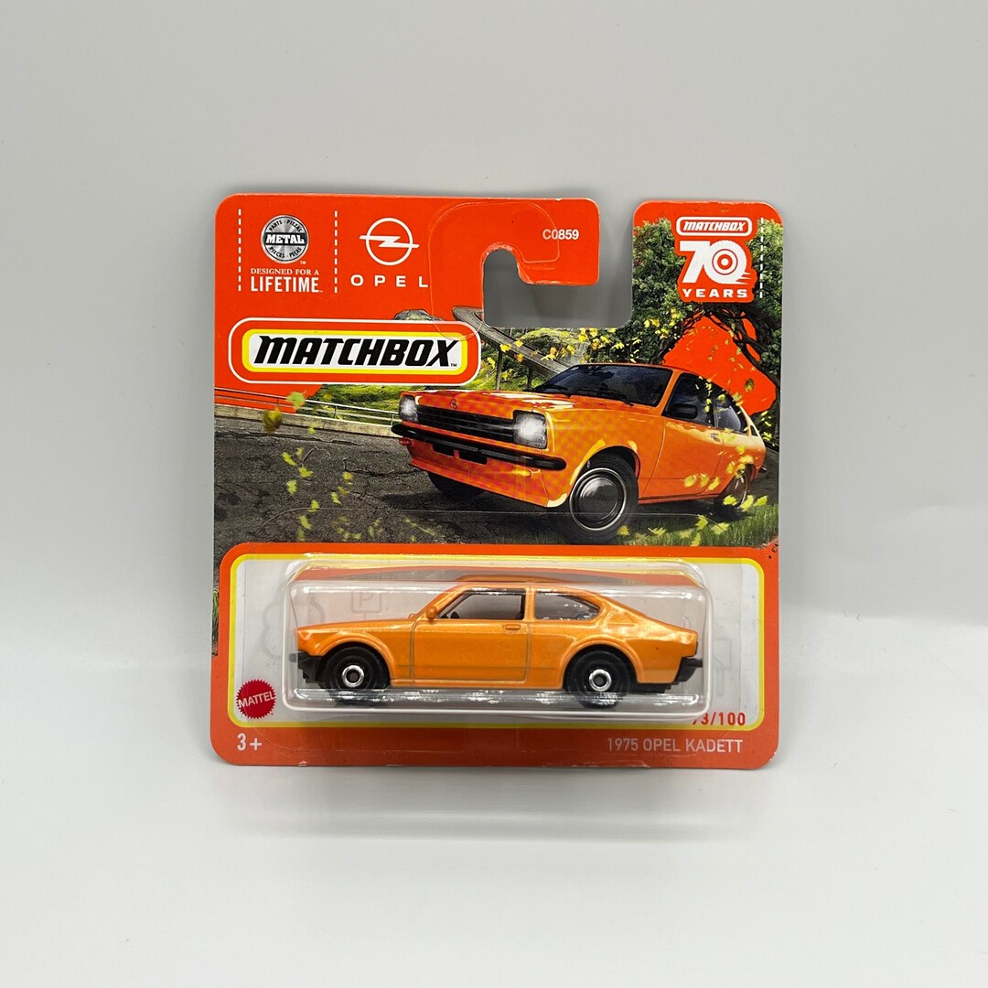 1975 Opel Kadett - Matchbox Oldtimer Scale Model, Miniature Oldschool ...