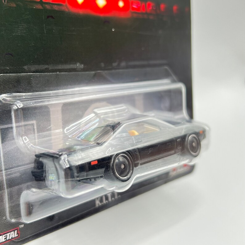 Knight Rider KITT Hot Wheels Premium Edition Diecast Iconic - Etsy