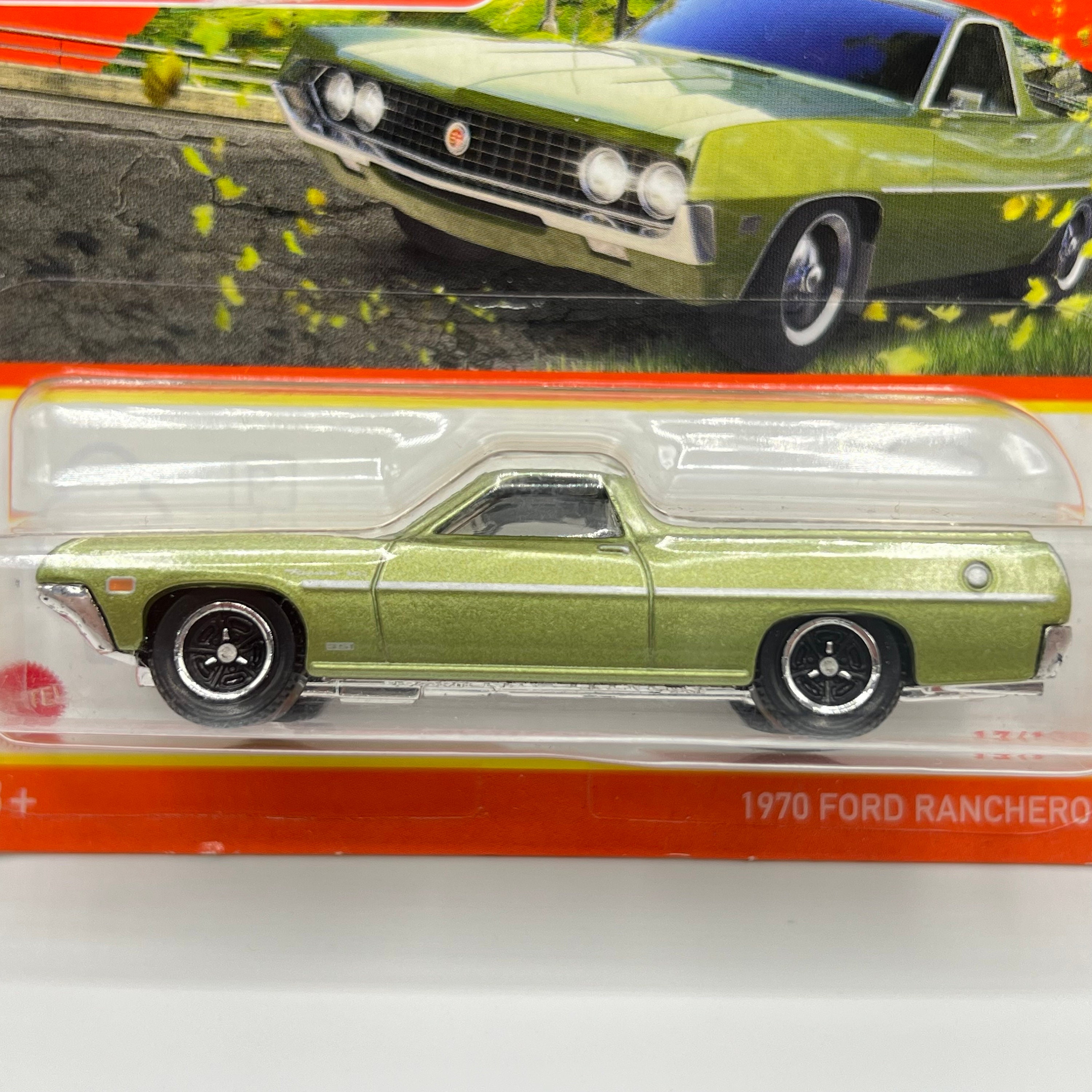 1970 Ford Ranchero Matchbox 1x64 Scale Model, Diecast Old Pickup Truck ...