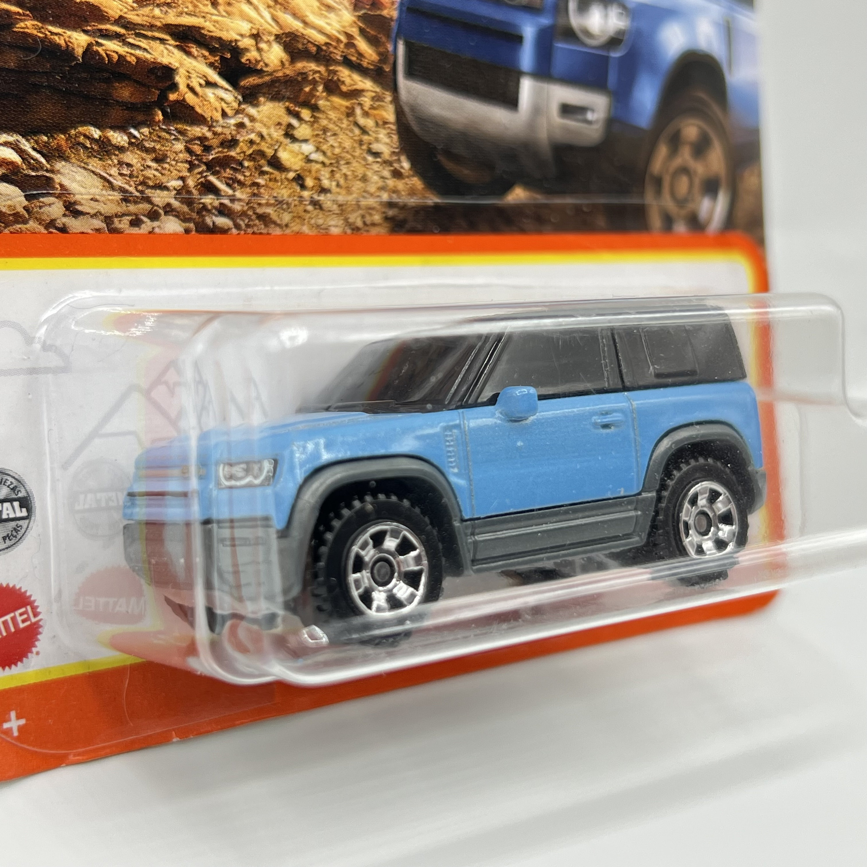 Land Rover Defender 90 - Matchbox Adventures, Diecast Mini 2 Doors SUV ...