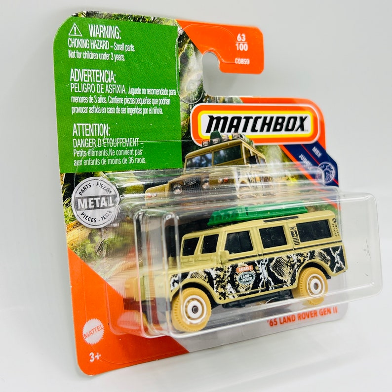 1965 Land Rover Gen 2 Matchbox Scale 1:64 Model, Diecast Oldtimer SUV ...