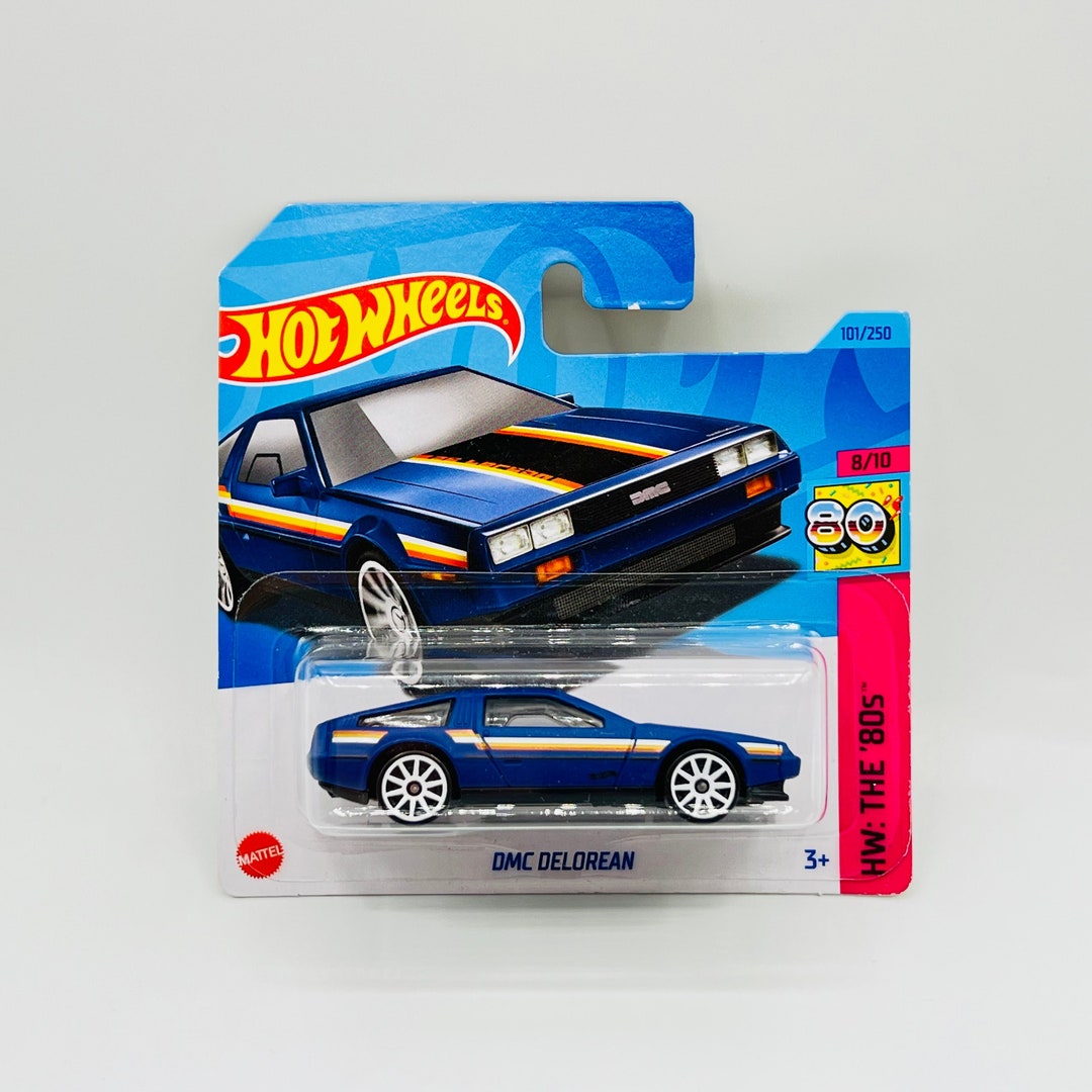 DMC Delorean - Hot Wheels the 80's Version, Back to the Future Iconic ...