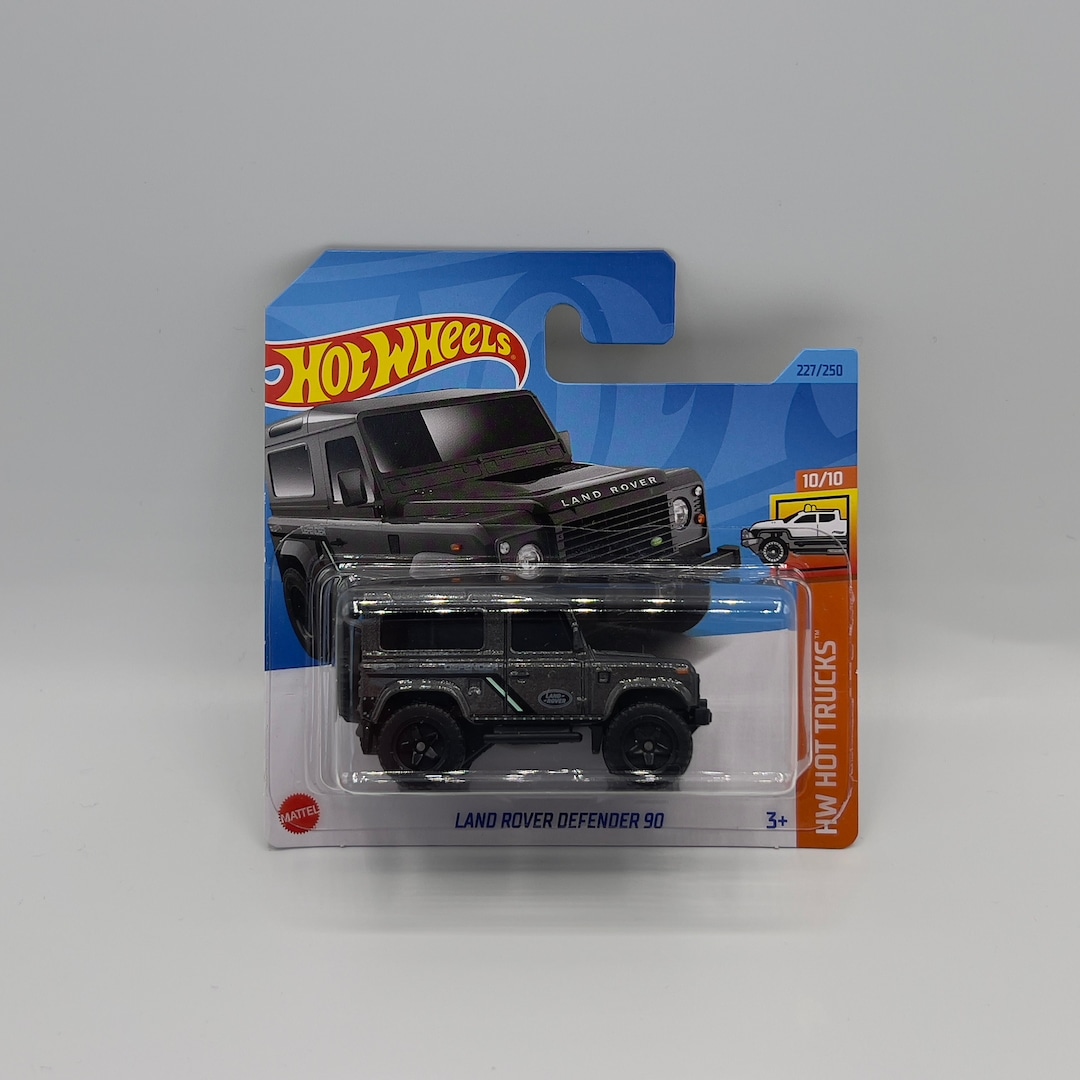 Land Rover Defender 90 - Hot Wheels Hot Trucks, Diecast Mini Old SUV ...