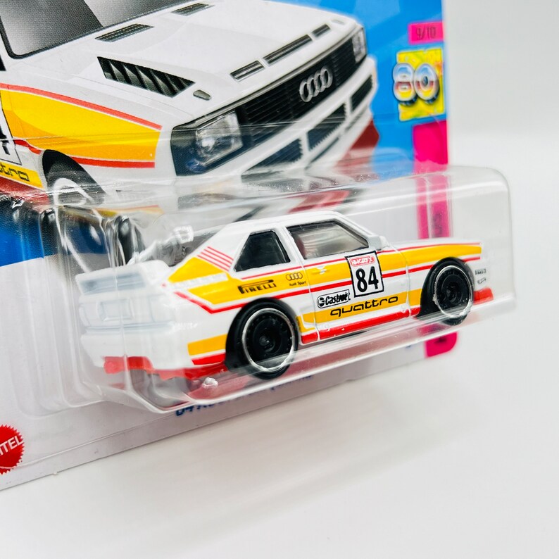 1984 Audi Sport Quattro Hot Wheels the '80s Series, Diecast Mini Rally ...