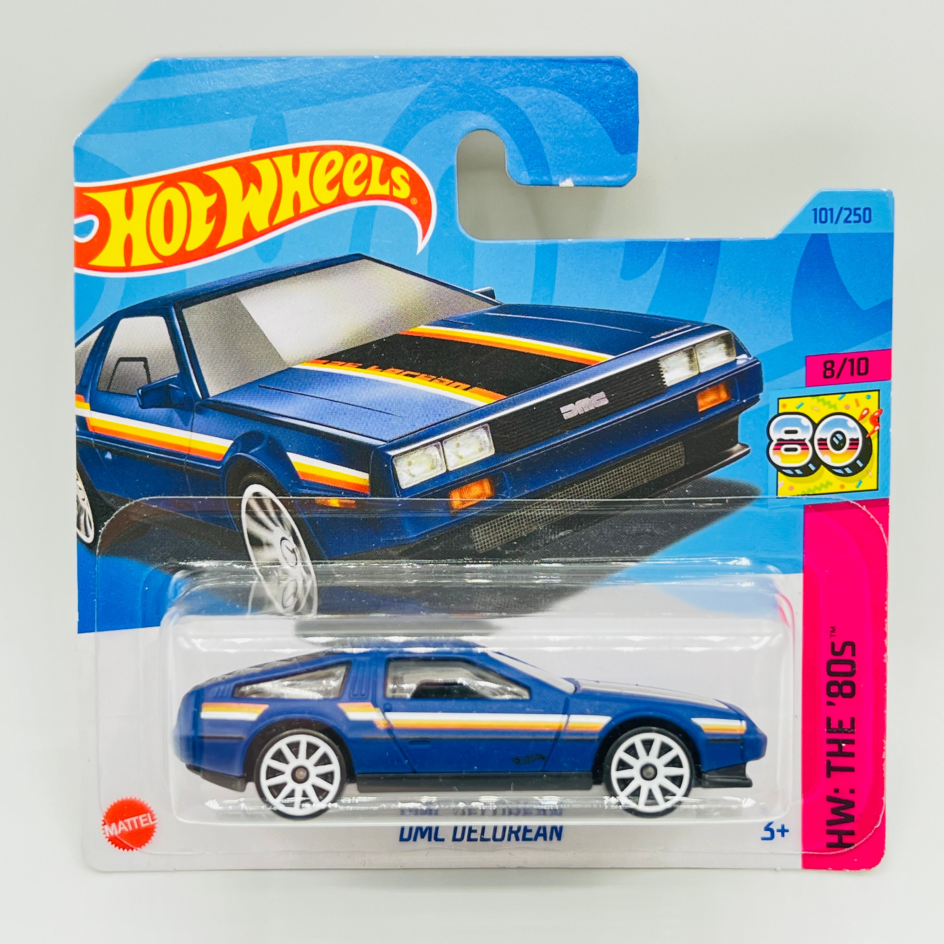 DMC Delorean Hot Wheels the 80's Version, Back to the Future Iconic ...