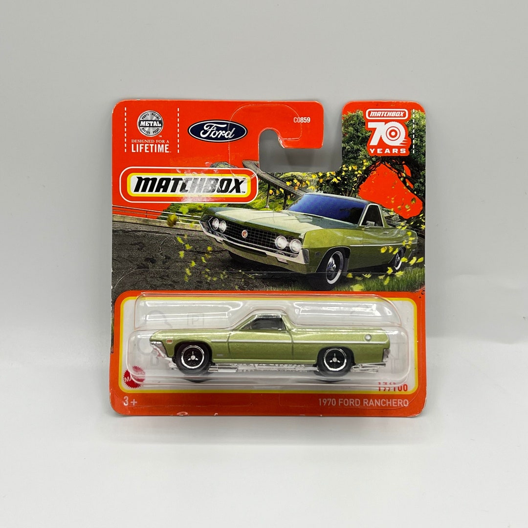 1970 Ford Ranchero - Matchbox Diecast Pickup Truck Model (1x64 Scale ...
