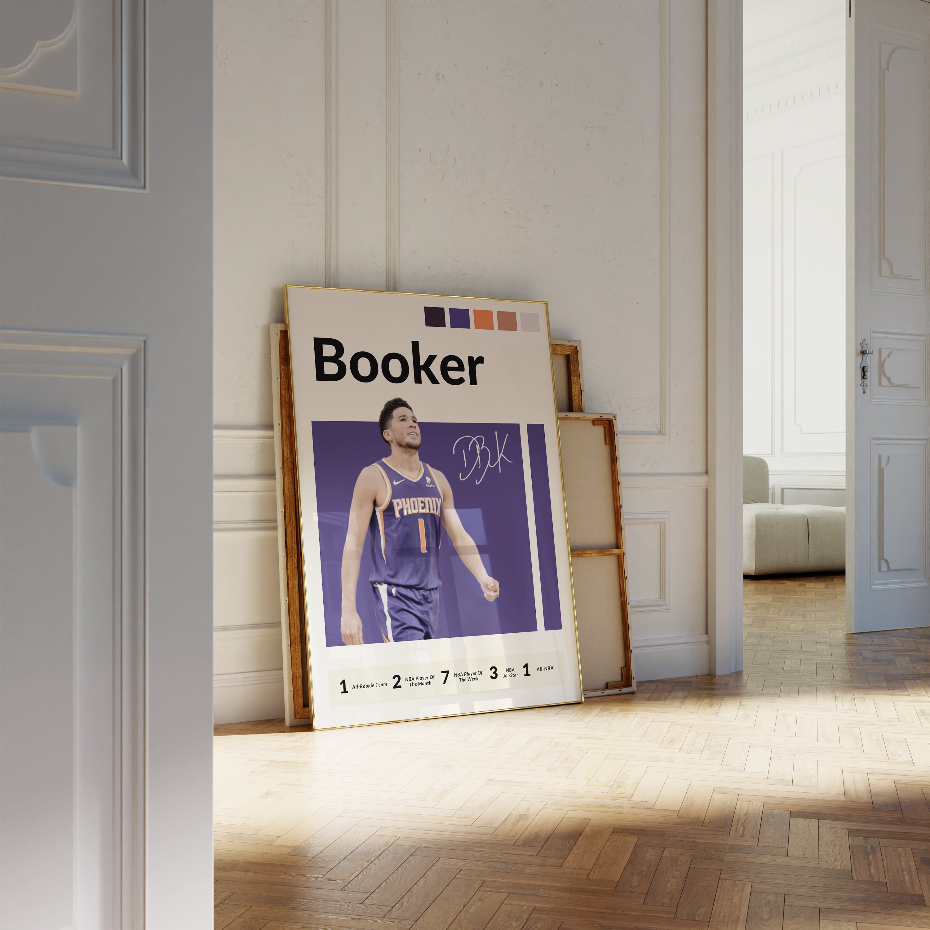 Devin Booker Poster Phoenix Suns NBA Poster Sport Poster - Etsy