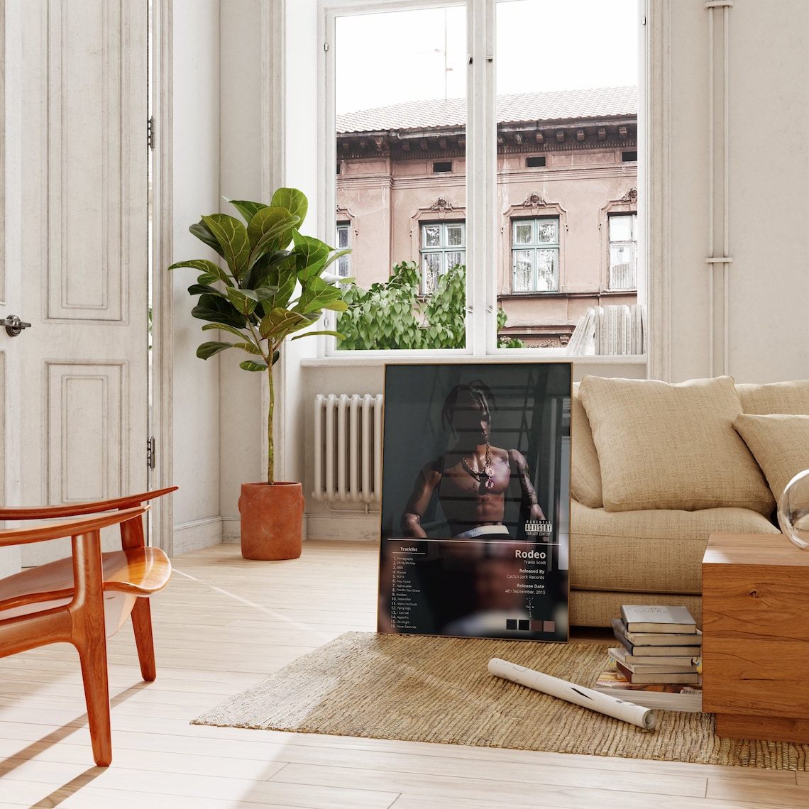 Travis Scott Rodeo Poster, Travis Scott Poster, Album Poster, Music ...