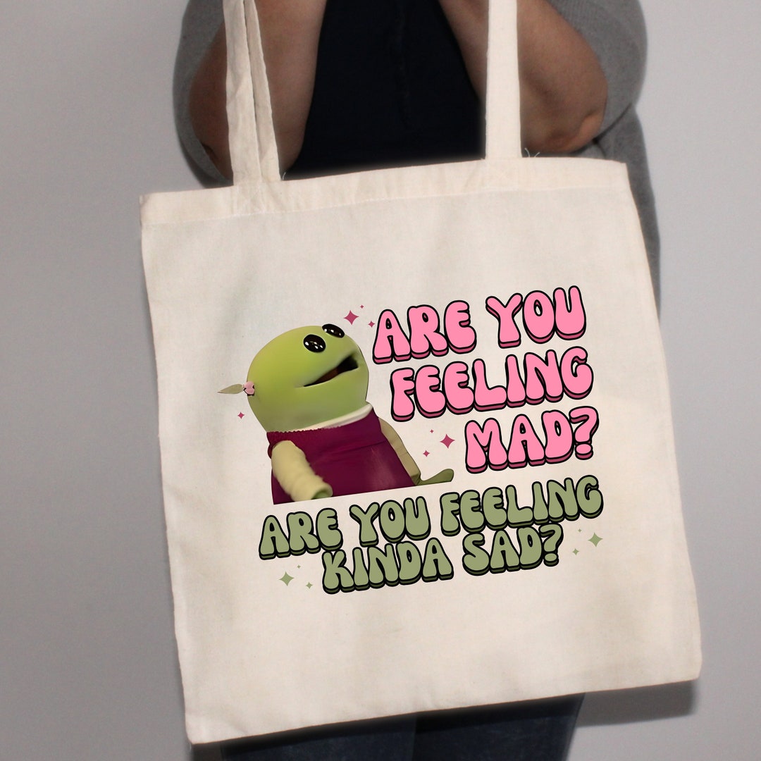Are You Feeling Mad Nanalan Tote Bag, Peepo Nanalan Bag, Mona Gift,mona ...