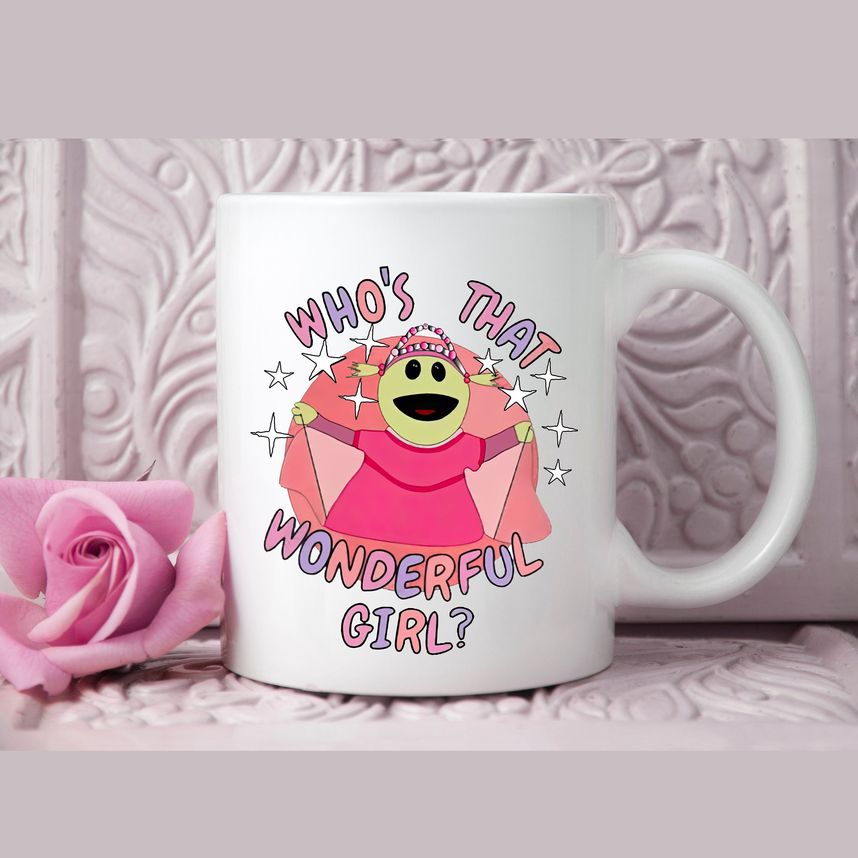 Nanalan Peepo Who is Athat Wonderful Girl Coffee Mug, Nanalan Meme ...