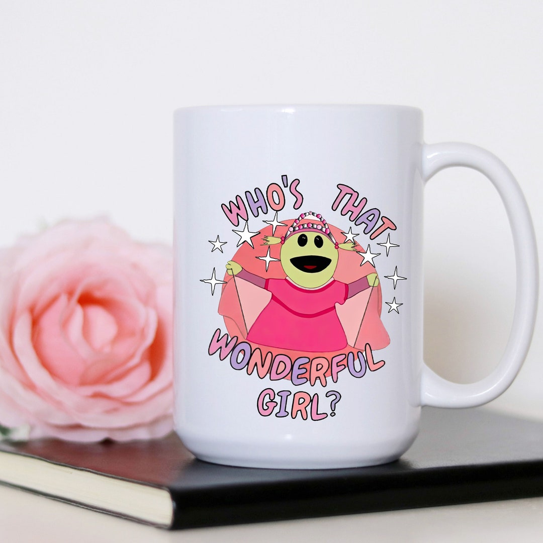 Nanalan Peepo Who is Athat Wonderful Girl Coffee Mug, Nanalan Meme ...