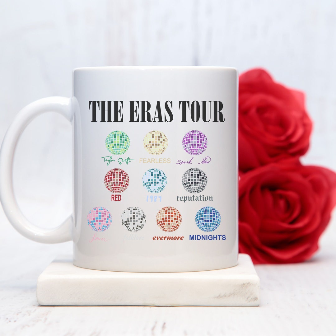 Taylor Swift the Eras Tour Coffee Mug Swiftie Merch Cup - Etsy