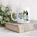 Bluey Chilli Cool Dad Mug,bandit Dad Coffee Cup, Chilli Heeler Mug ...