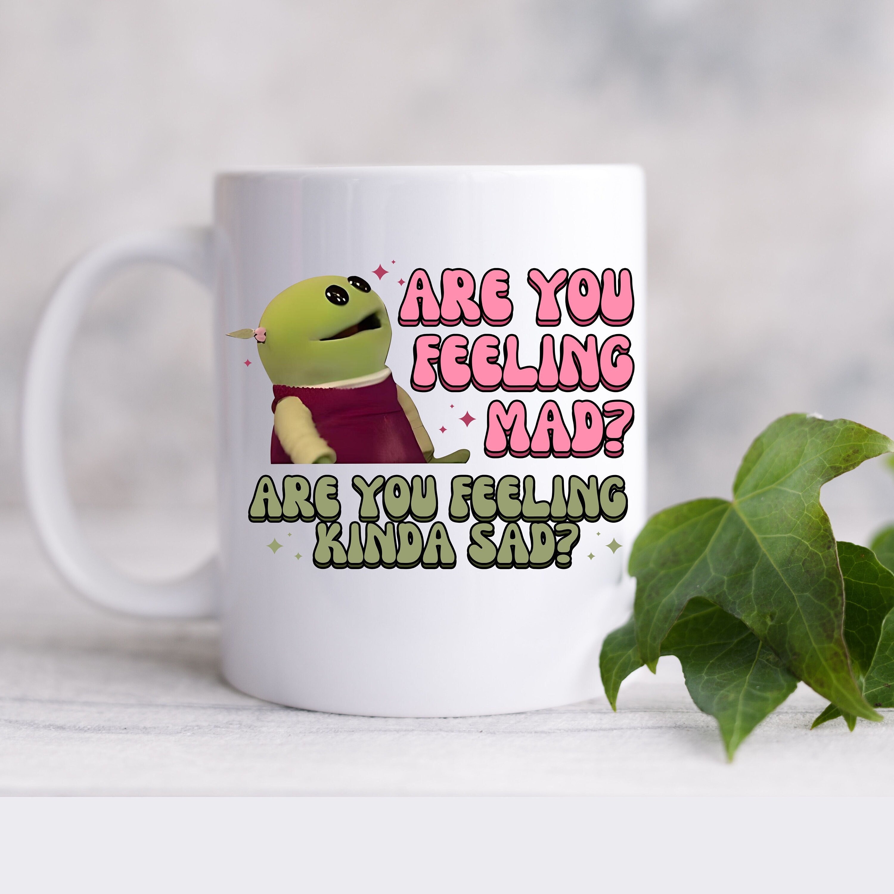 Are You Feeling Mad Nanalan Coffee Mug, Peepo Nanalan Mug, Mona Gift ...