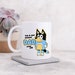 Bluey Chilli Cool Dad Mug,bandit Dad Coffee Cup, Chilli Heeler Mug ...