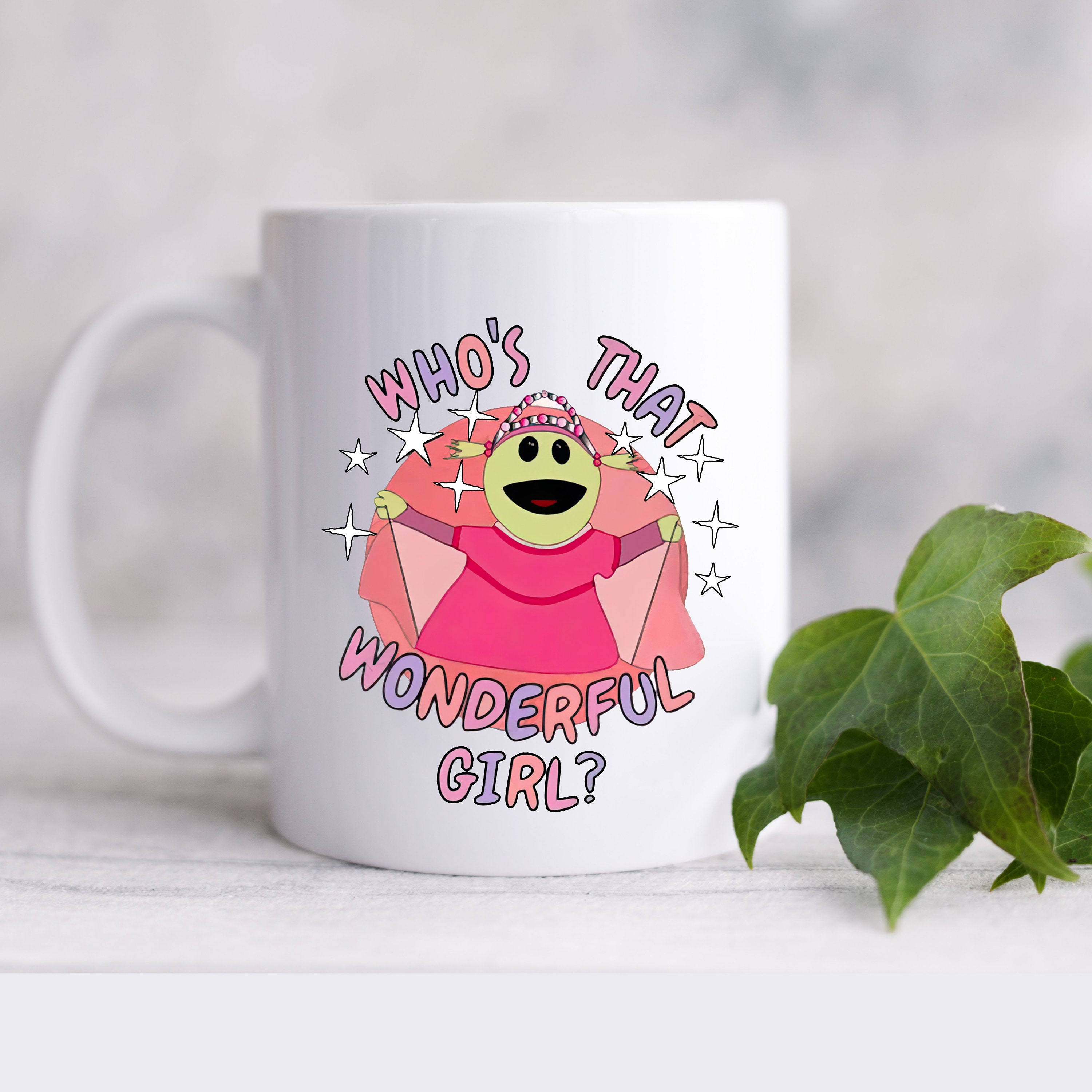 Nanalan Peepo Who is Athat Wonderful Girl Coffee Mug, Nanalan Meme ...