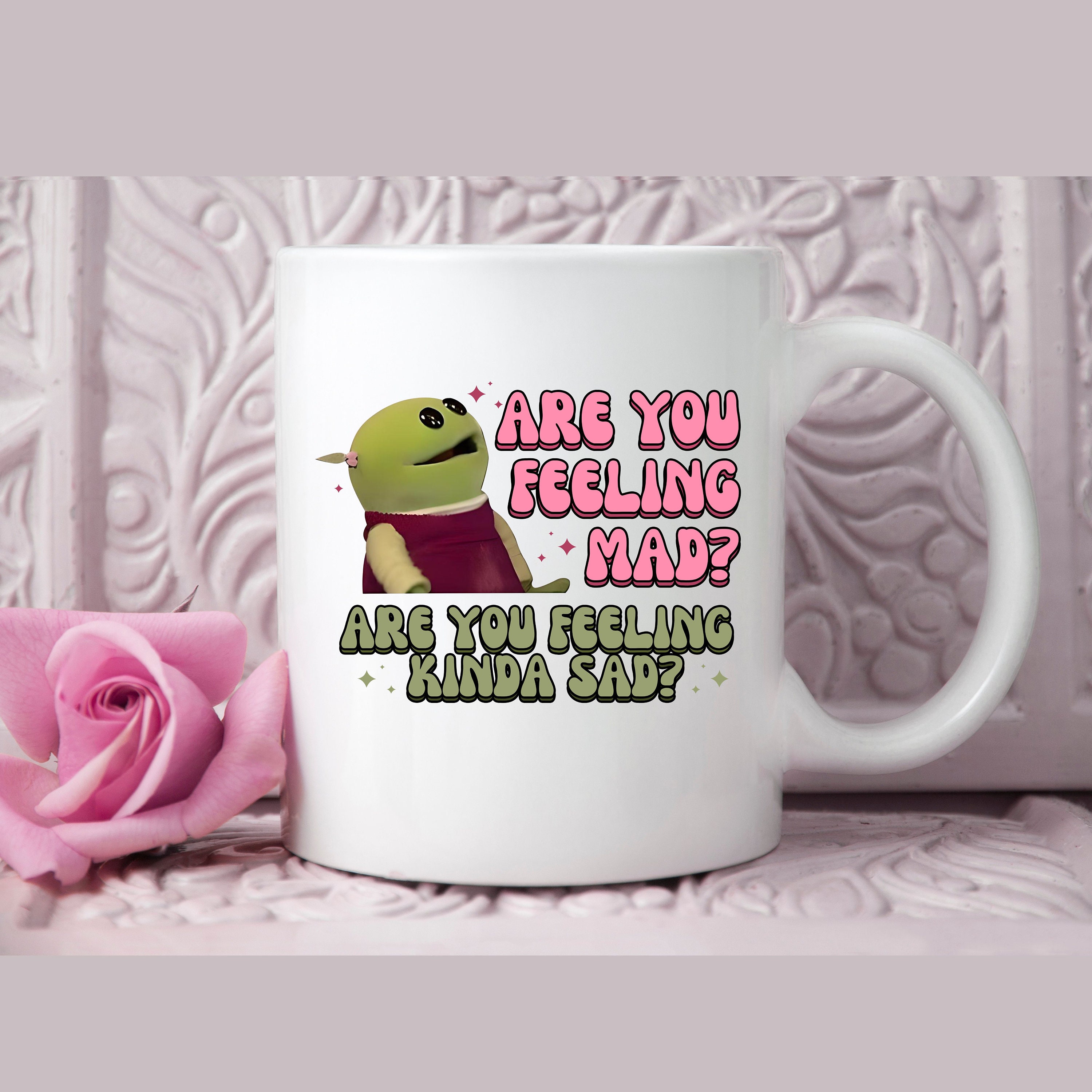 Are You Feeling Mad Nanalan Coffee Mug, Peepo Nanalan Mug, Mona Gift ...