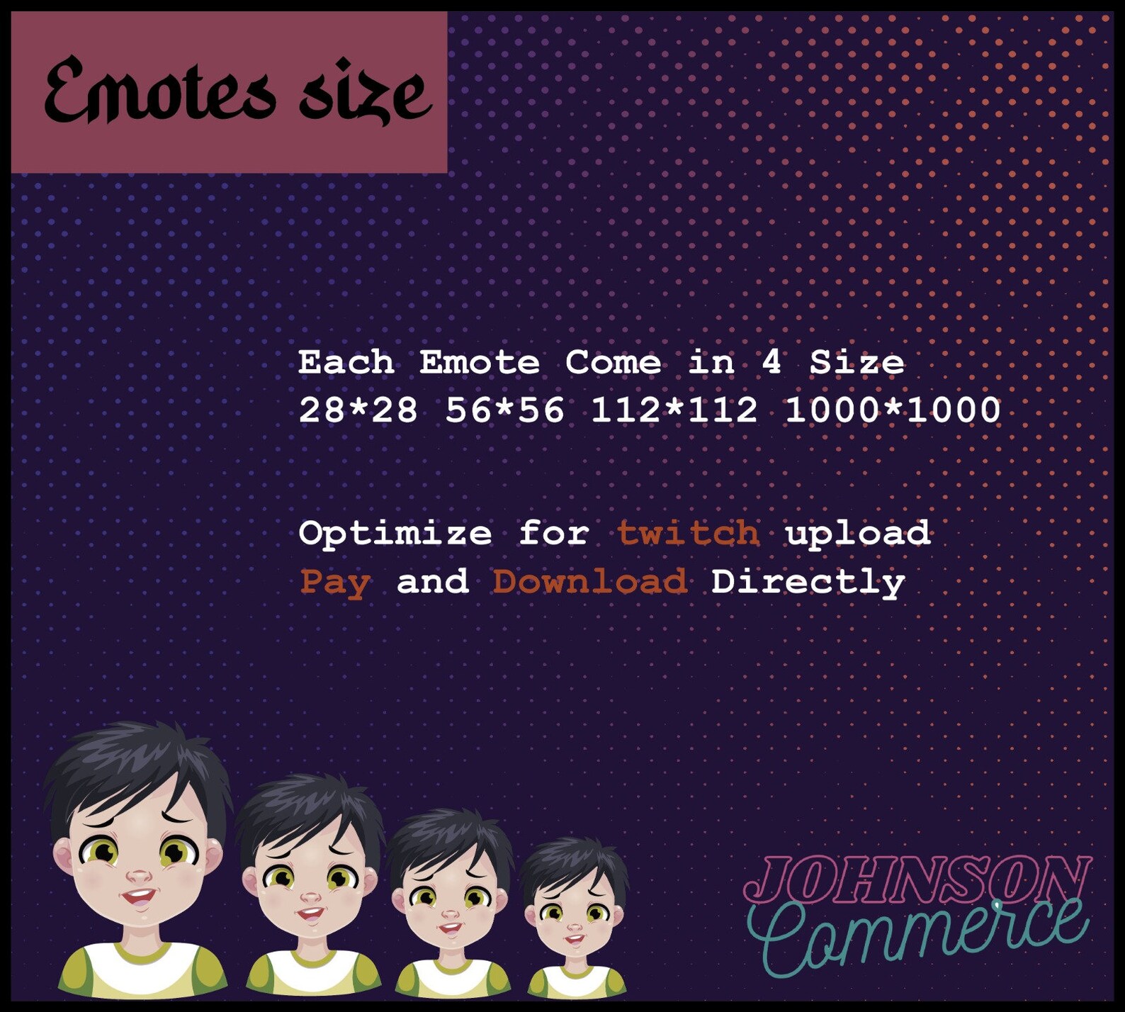 Green Shirt Boy Emotes for Twitch and Discord, Boy Emotes for Twitch ...