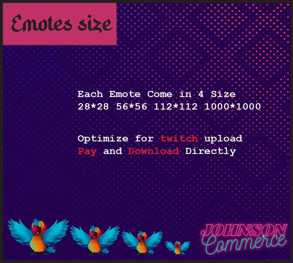 Cute Bird Emotes for Twitch and Discord, Bird Emotes for Twitch and ...