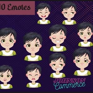 Green Shirt Boy Emotes for Twitch and Discord, Boy Emotes for Twitch ...