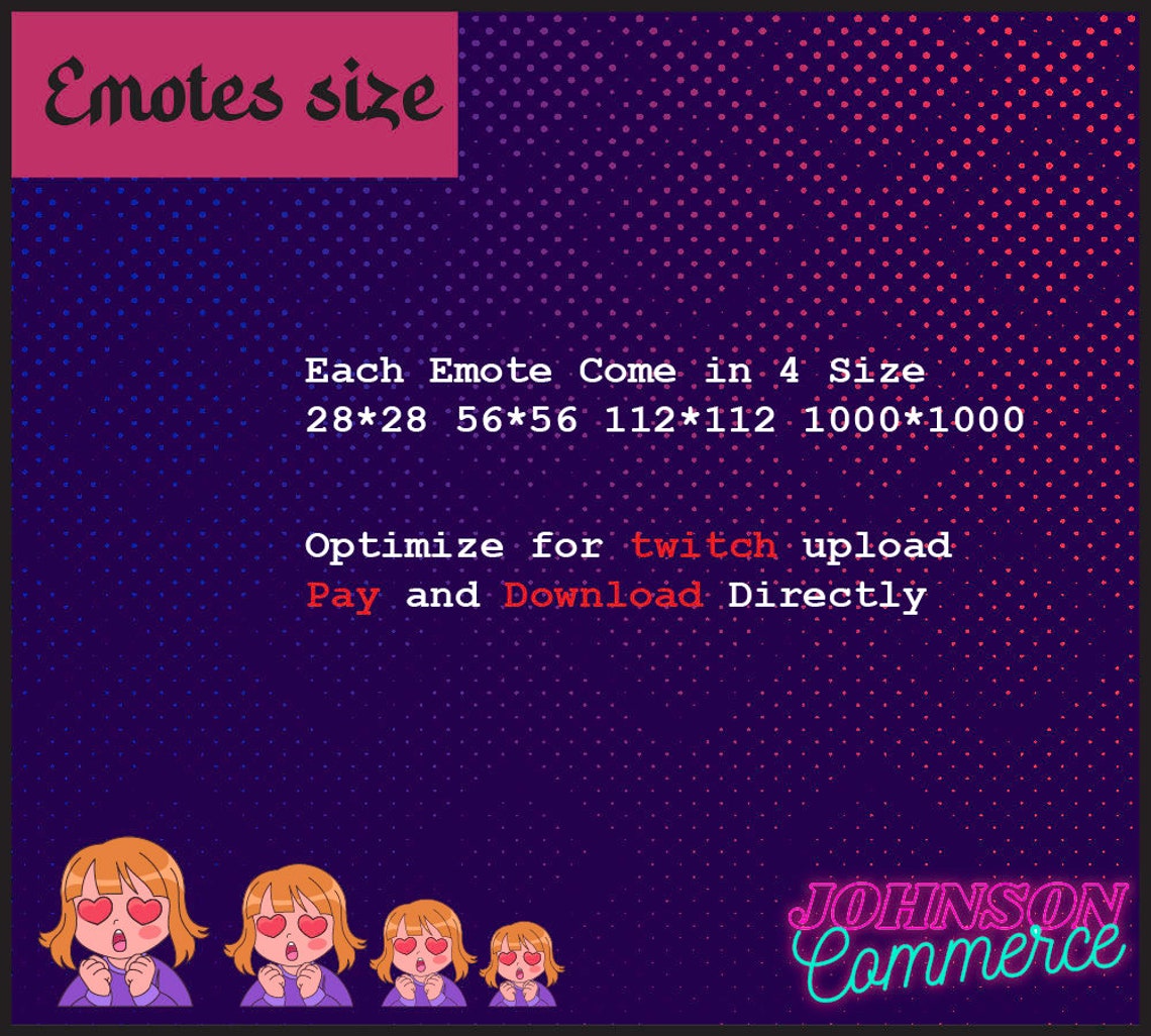 Purple Cloth Girl Emotes for Twitch and Discord, Girl Emotes for Twitch ...