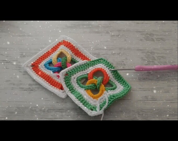 Crochet Picasso's Granny Square Pattern, Crochet Patterns, Crochet ...