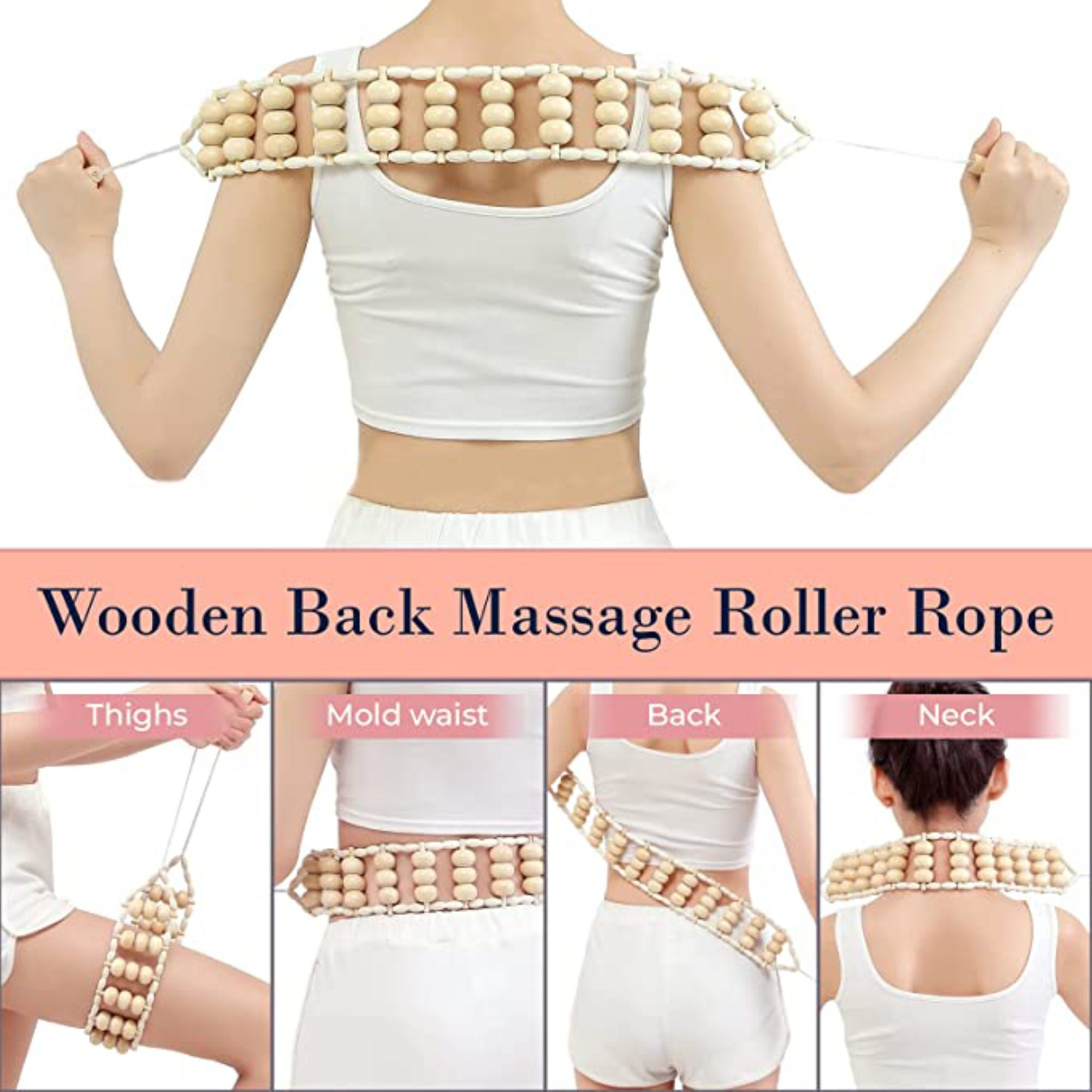 5 in 1 Wood Therapy Massage Tools, Maderoterapia, Anti Cellulite ...