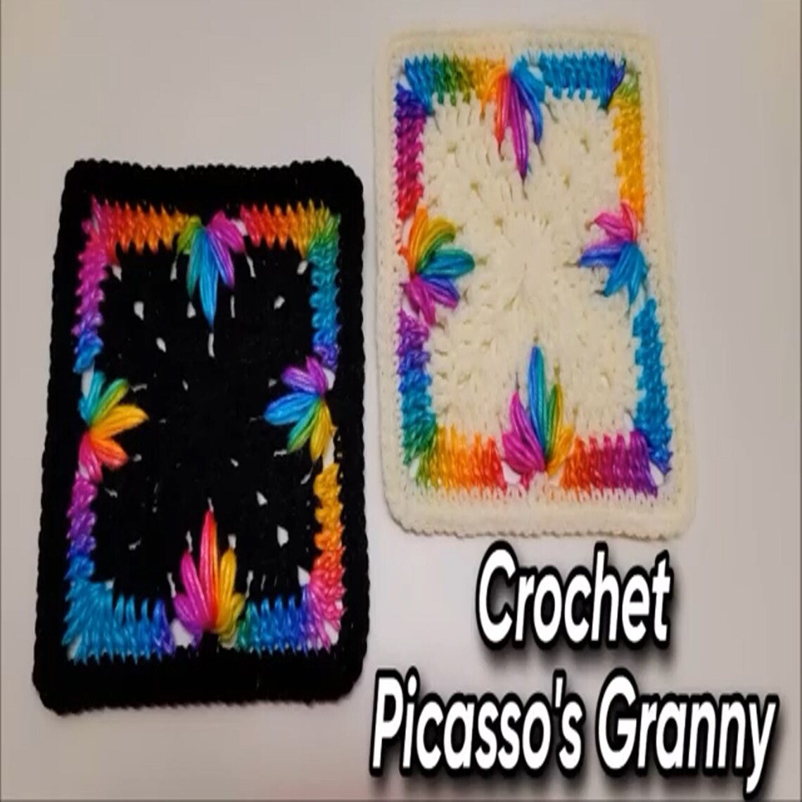 Crochet Picasso's Granny Square Pattern, Crochet Patterns, Crochet ...