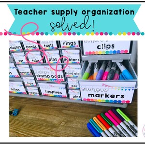 Bright Teacher Toolbox Editable Labels | Teacher Toolbox Labels ...