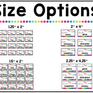 Bright Teacher Toolbox Editable Labels | Teacher Toolbox Labels ...