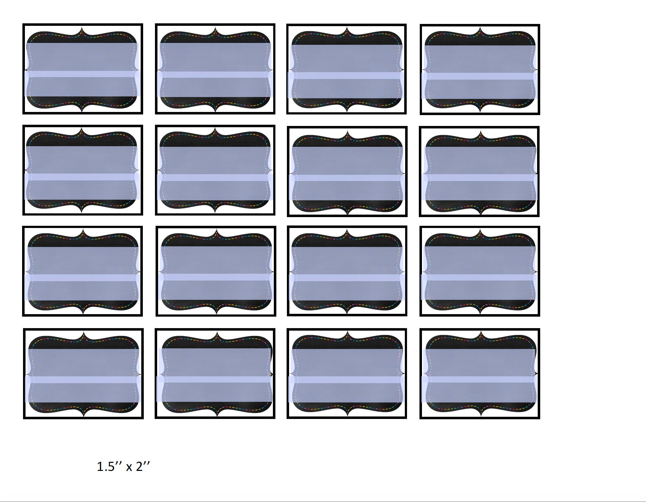 Chalkboard Teacher Toolbox Editable Labels | Teacher Toolbox Labels ...