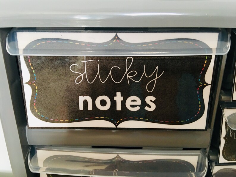 Chalkboard Teacher Toolbox Editable Labels | Teacher Toolbox Labels ...