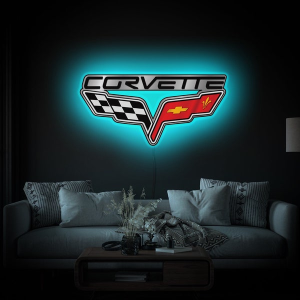 Corvette Wall Art - Etsy