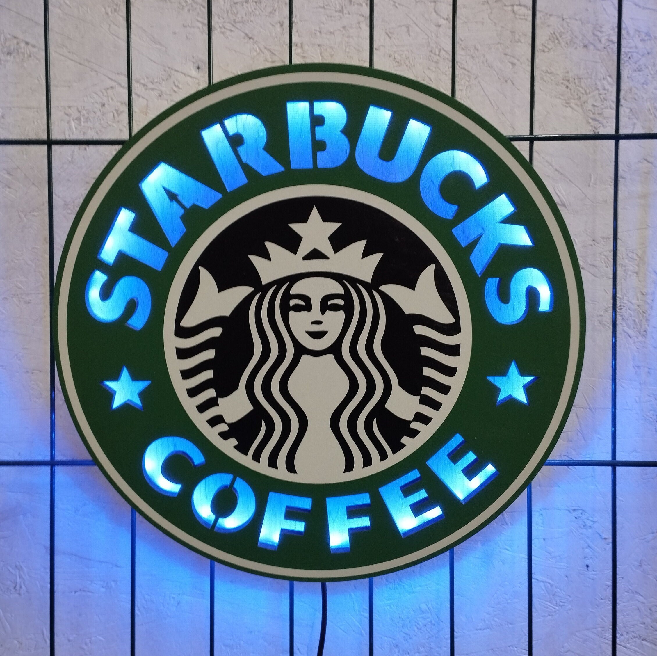 Starbucks Neon Sign Starbucks Logo Sign Starbucks Light - Etsy
