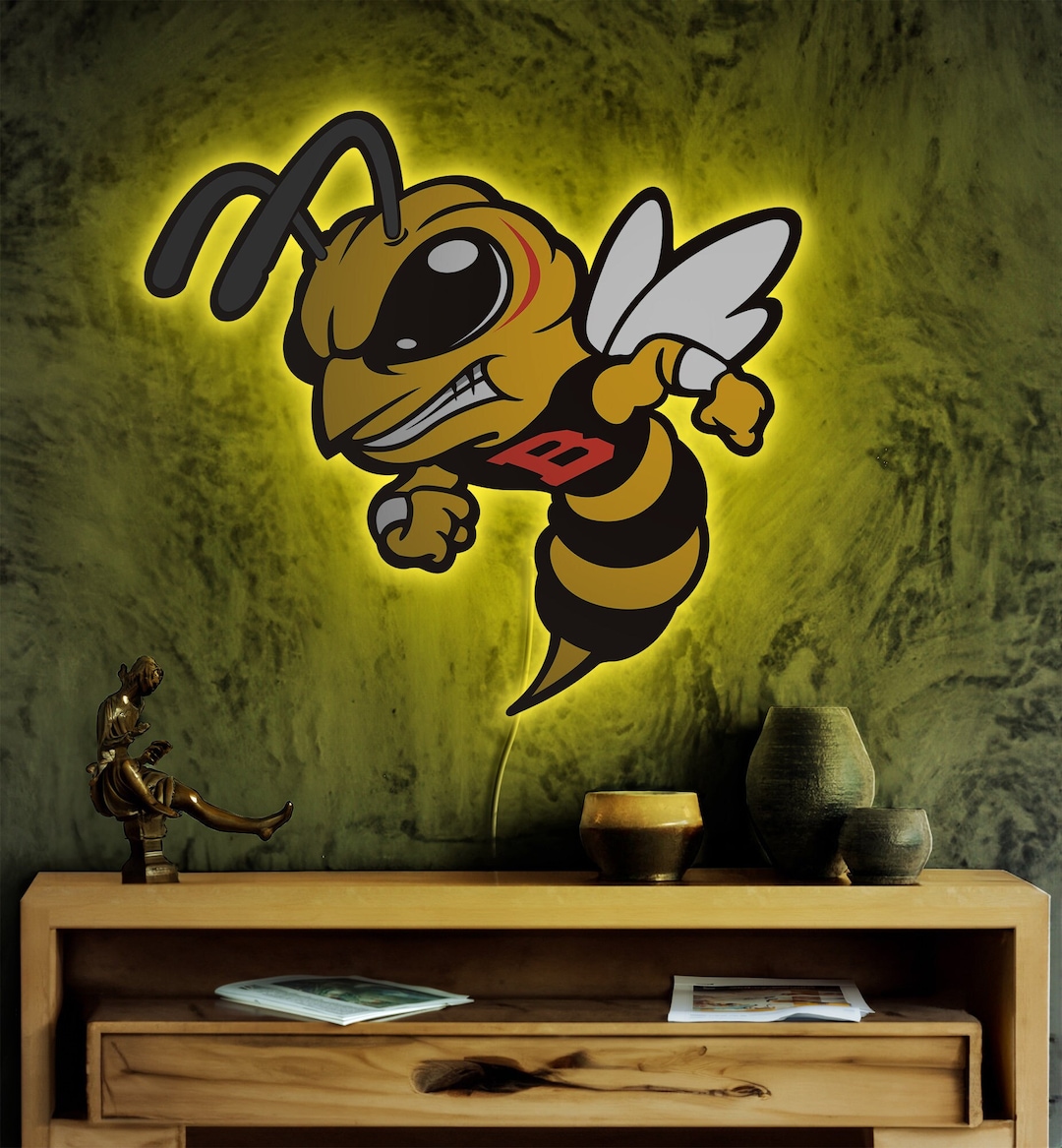 Berkeley Logo Light Berkeley High School Led Sign Berkeley - Etsy