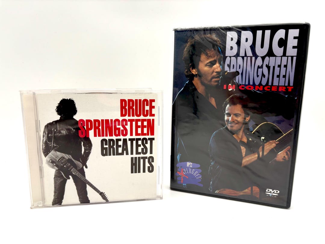 Bruce Springsteen Set, Sealed Springsteen Concert Sealed DVD, Bruce ...