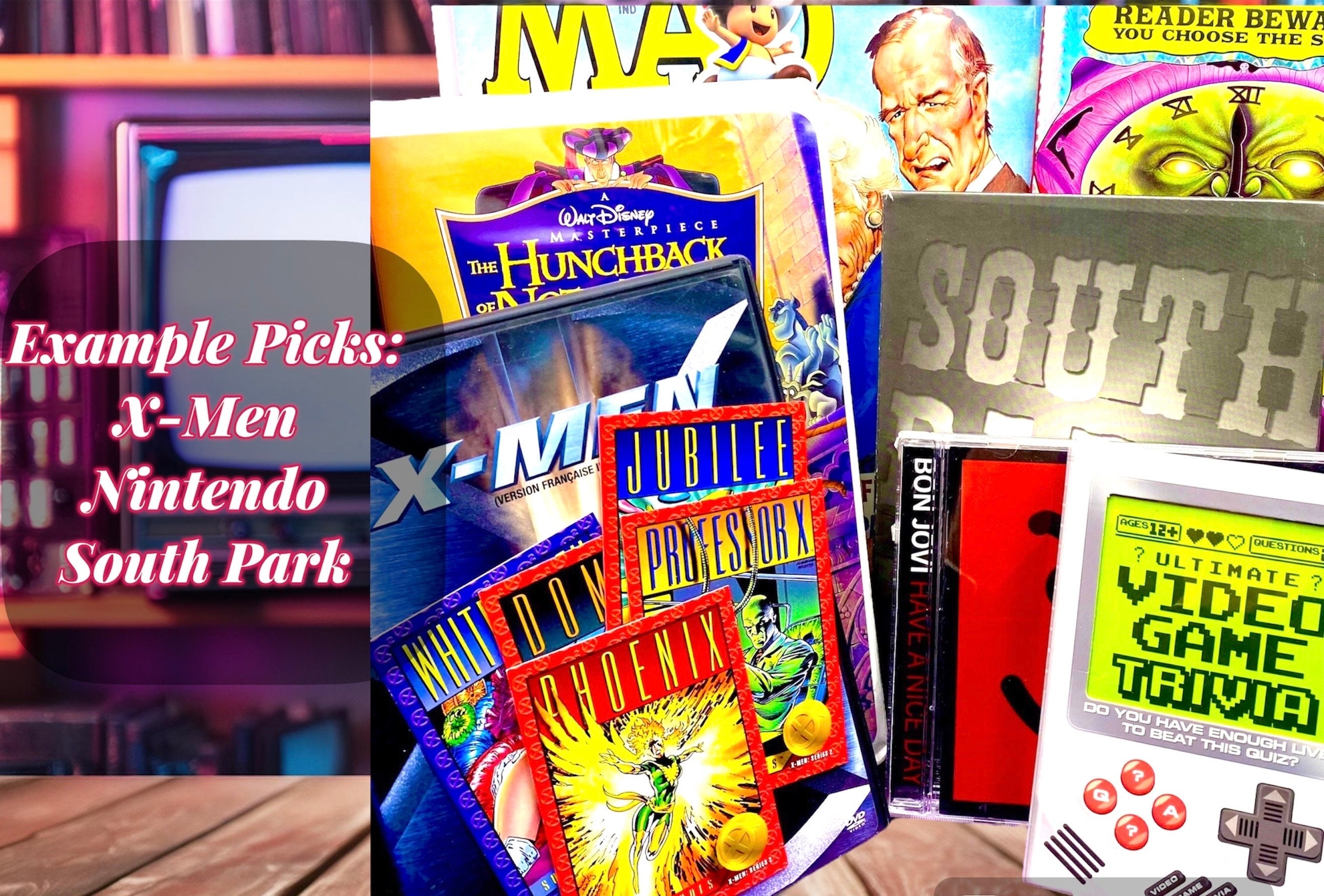 Build Your Own 90s Mystery Box Custom Gift Box, Personalized Mystery ...