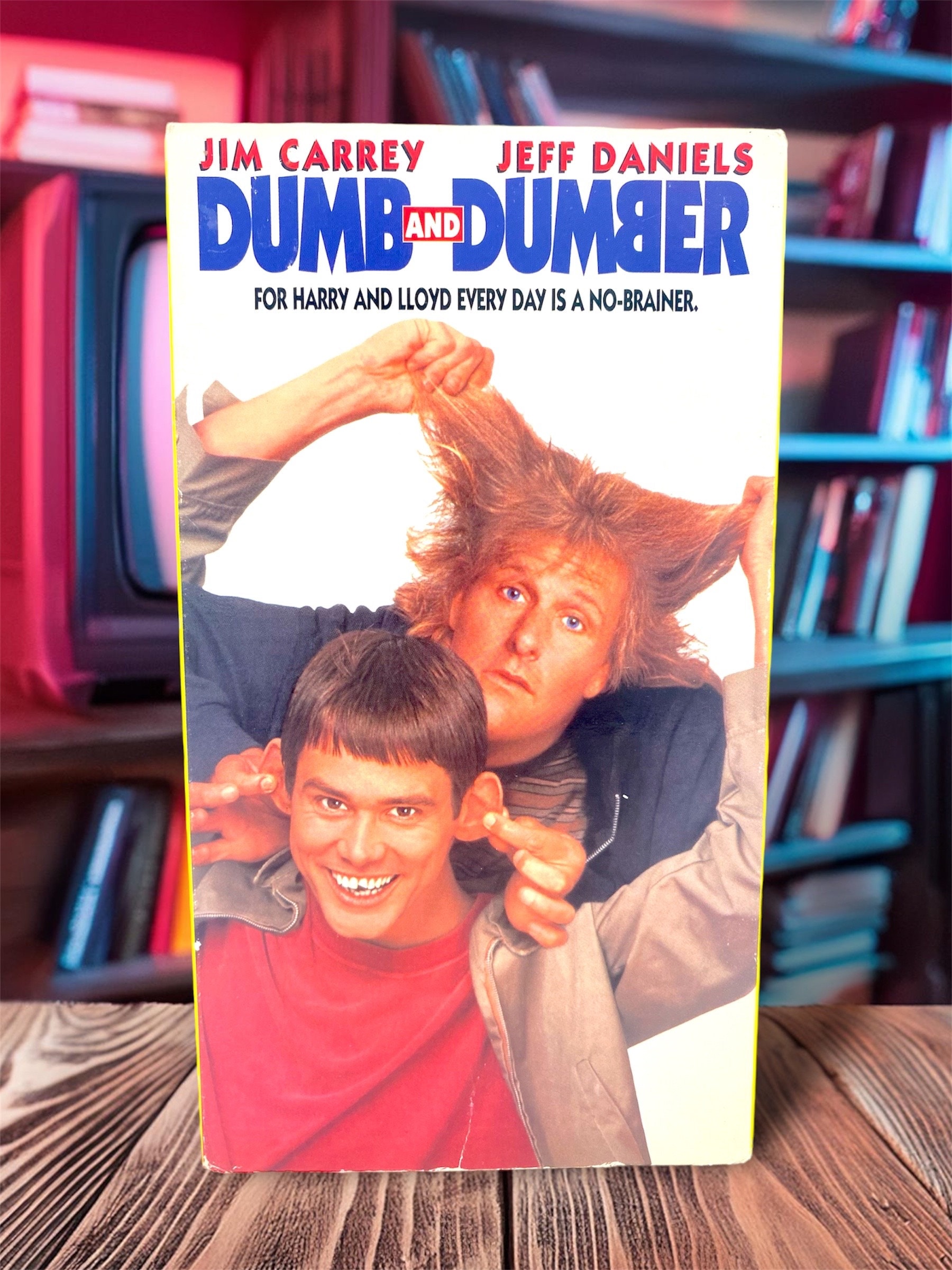 Dumb and Dumber VHS Jim Carrey, Jeff Daniels, Iconic Classic Comedy ...