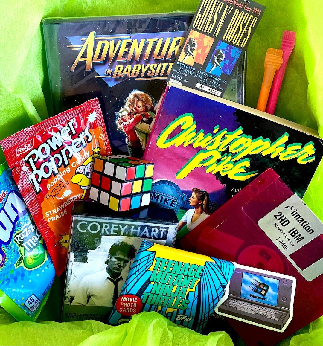 Retro 80s Nostalgia Mystery Box - Blast From the Past! Vintage Toys ...