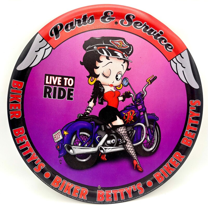 Betty Boop Biker - Etsy