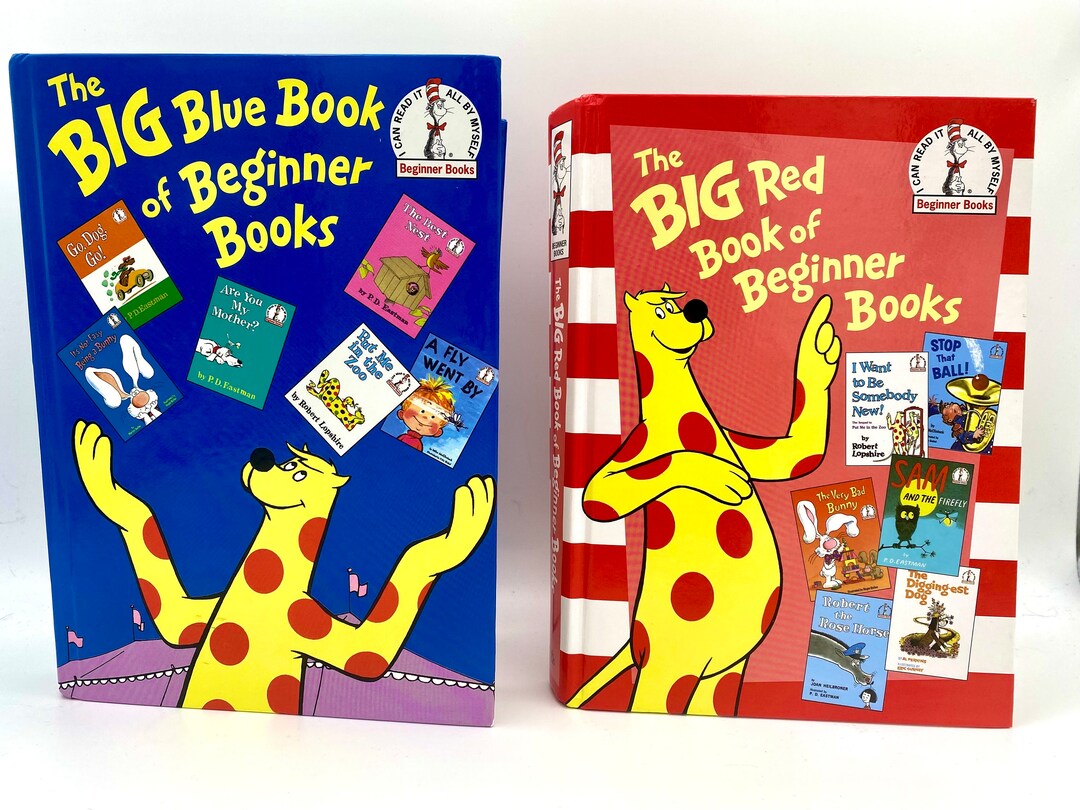 The Big Red Book & Big Blue Book Hardcovers, Young Readers, Perfect for ...