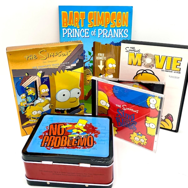 Simpsons Dvd - Etsy