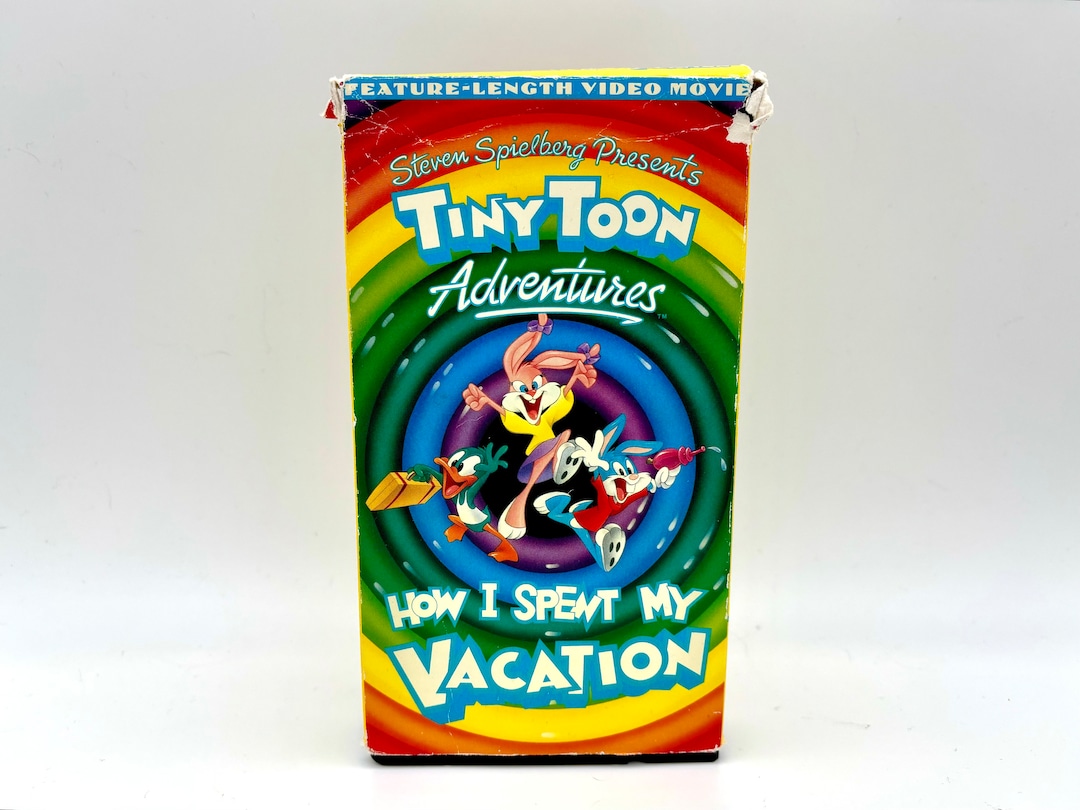 Tiny Toon Adventures VHS, Vintage 1992, How I Spent My Vacation ...