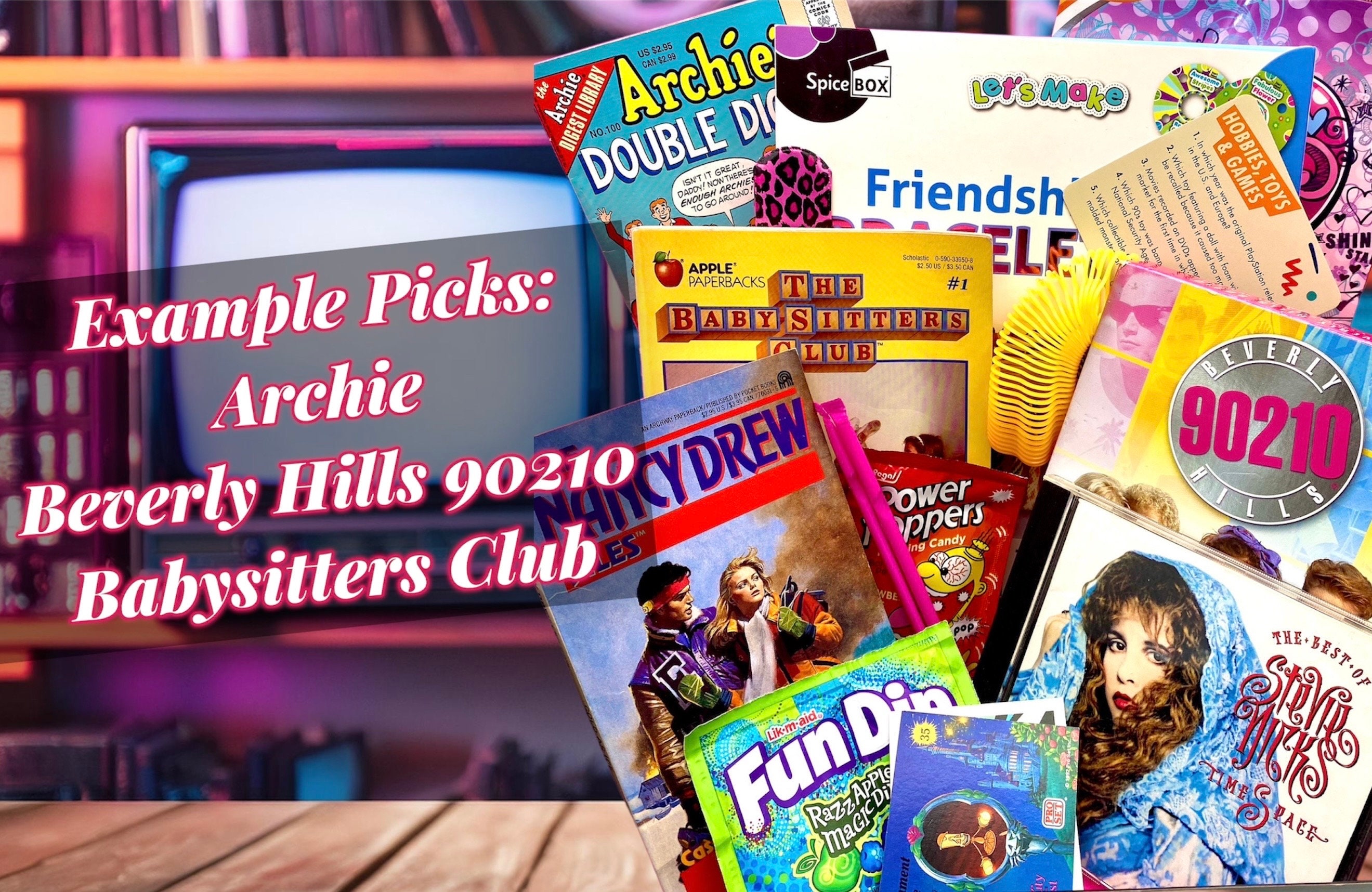 Build Your Own 90s Mystery Box Custom Gift Box, Personalized Mystery ...